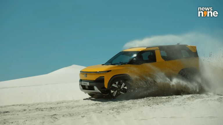 Tata Sierra EV teased before its debut on June 30