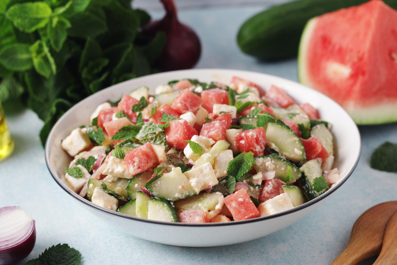 100 % sans cuisson : cette salade-repas gorgée d'eau est le secret pour ...