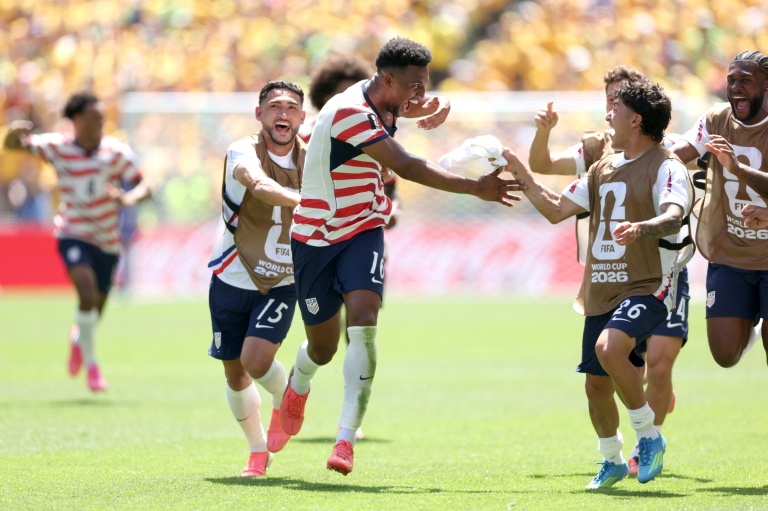 USA down Australia to reach World Cup knockout rounds, Brazil swat Haiti