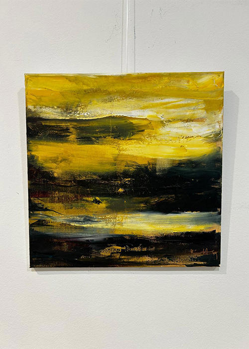Red Hurley's daughter reflects on dad's advice at first art show abroad