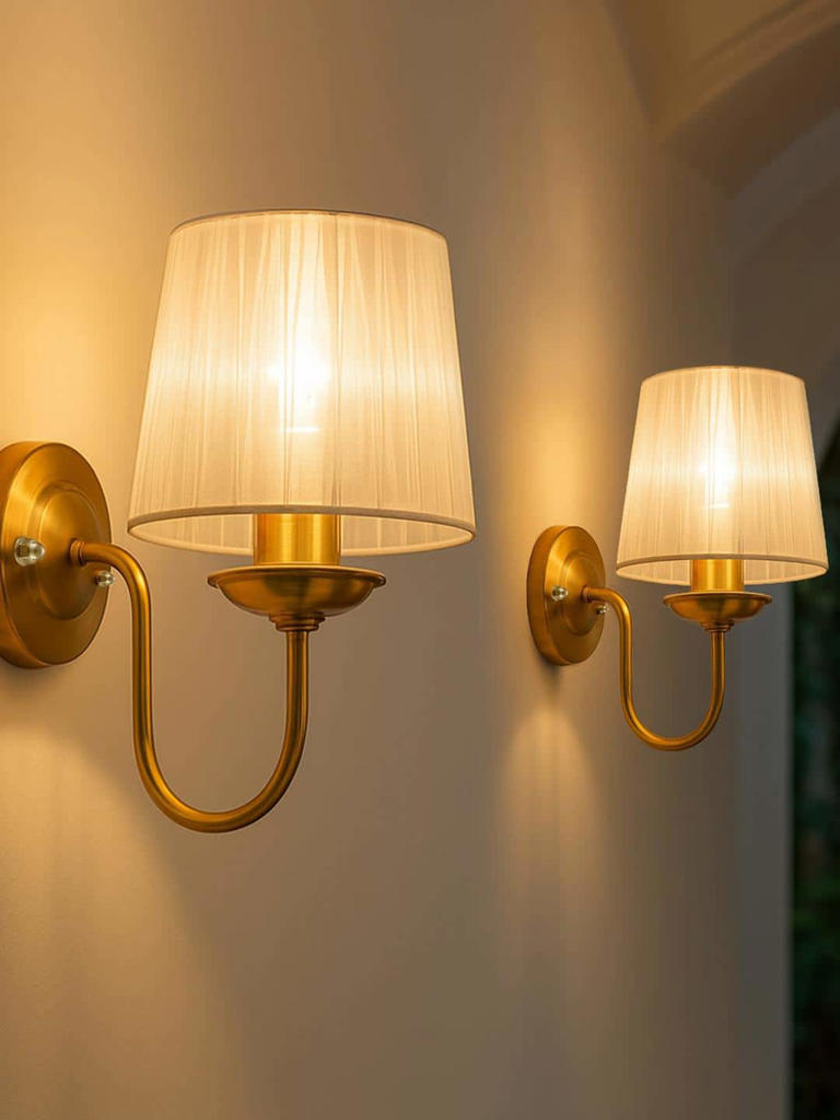 Light up your home: Wall lamps to add elegance