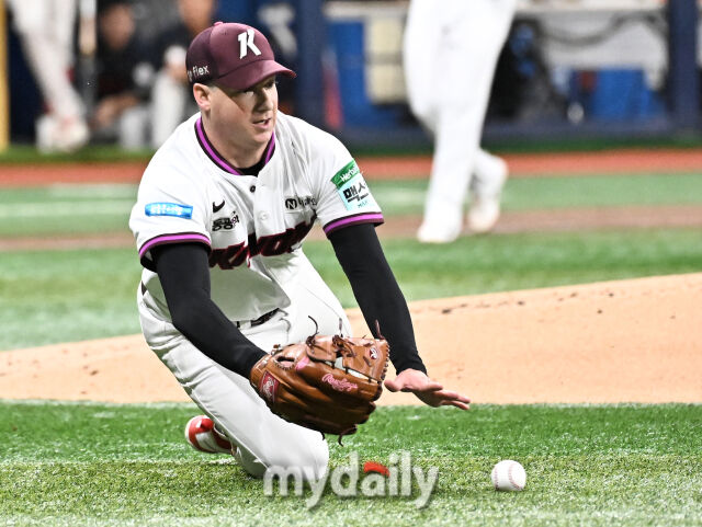 [MD포토] 로젠버그, '잡아야해'