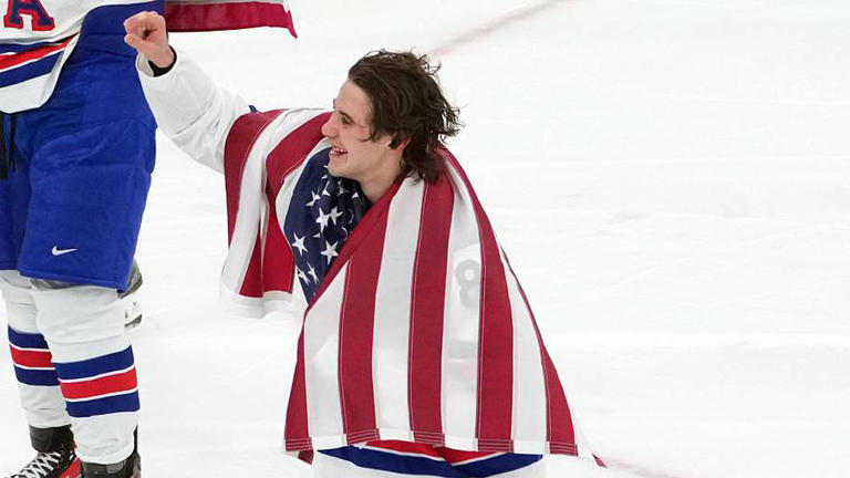 Jack Hughes gets an unlikely ally in his pursuit of the Golden Goal ...