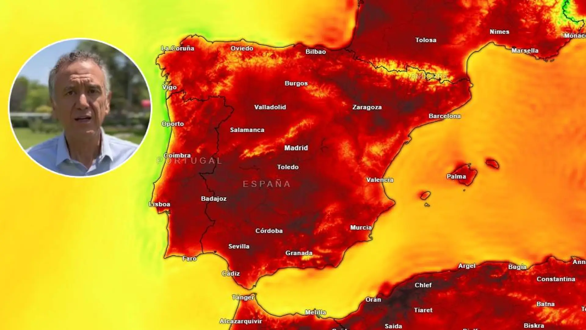 Roberto Brasero, meteorólogo, sobre la primera ola de calor del verano ...