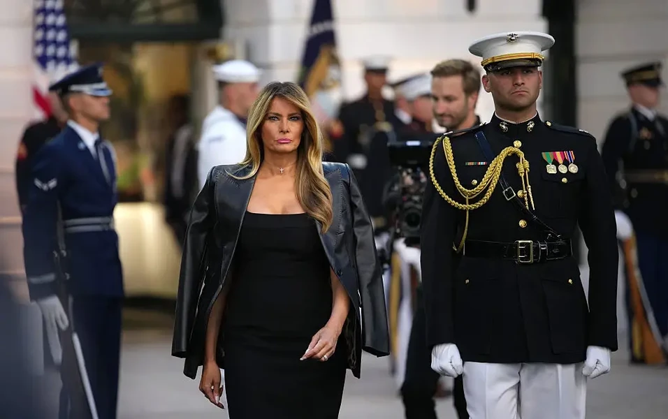 Melania Trump's blonde shift seen as strategic image move