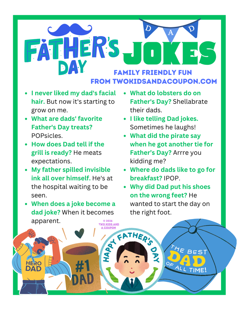 Pun-stoppable: 30 Father's Day jokes that are officially dad-approved