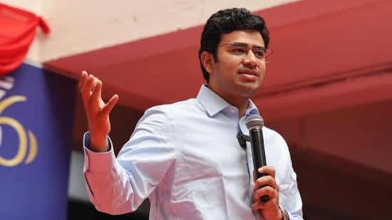 BJP MP Tejasvi Surya was asked a 'great question' about PM Modi. He ...