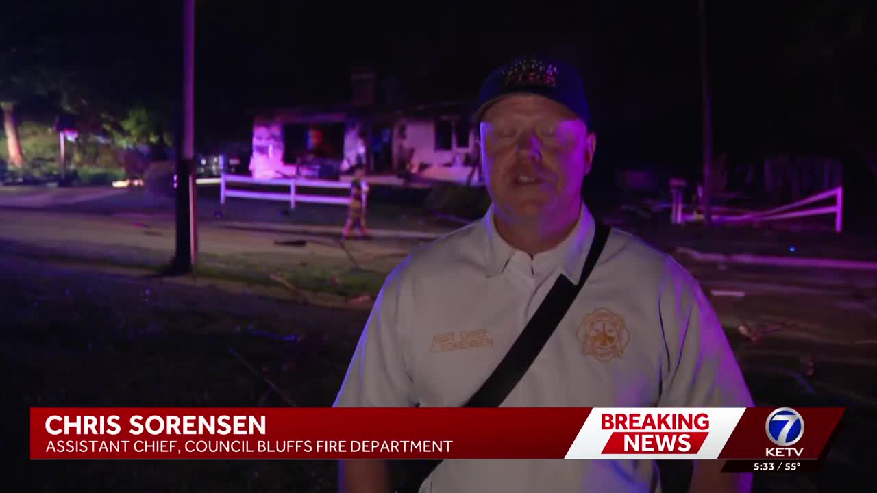 Fireworks investigated as cause for Council Bluffs house fire