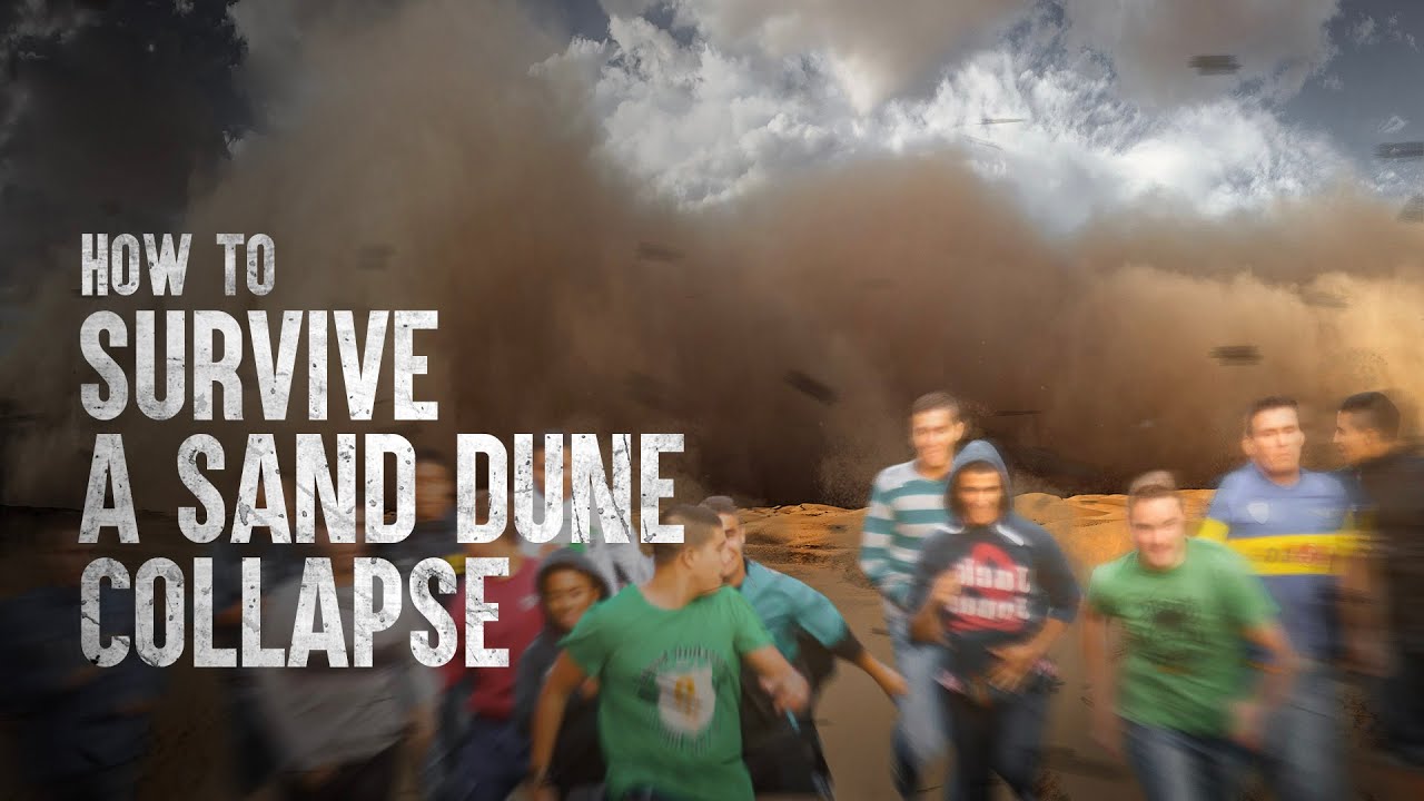 Learn the vital emergency steps to survive a collapsing sand dune