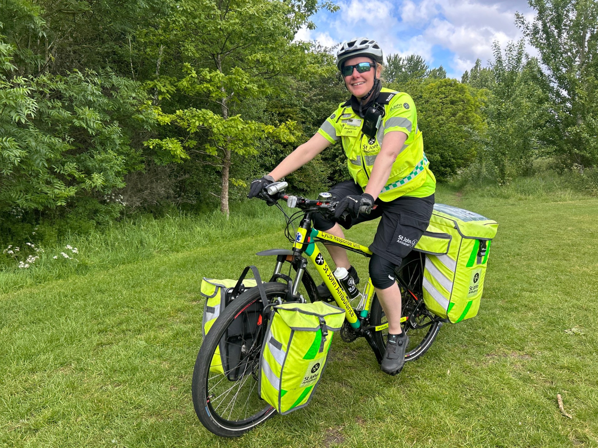 ‘I cycle into crowds to deal with medical emergencies’: The volunteer ...