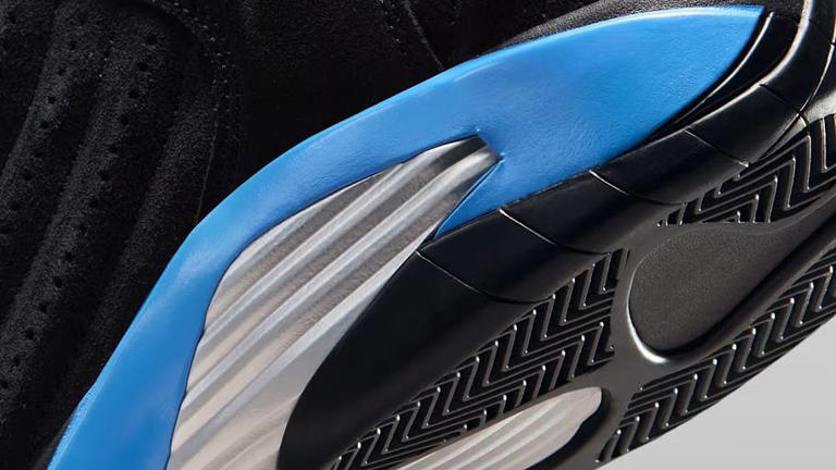 The Air Jordan 14 'University Blue and Black' is still in stock