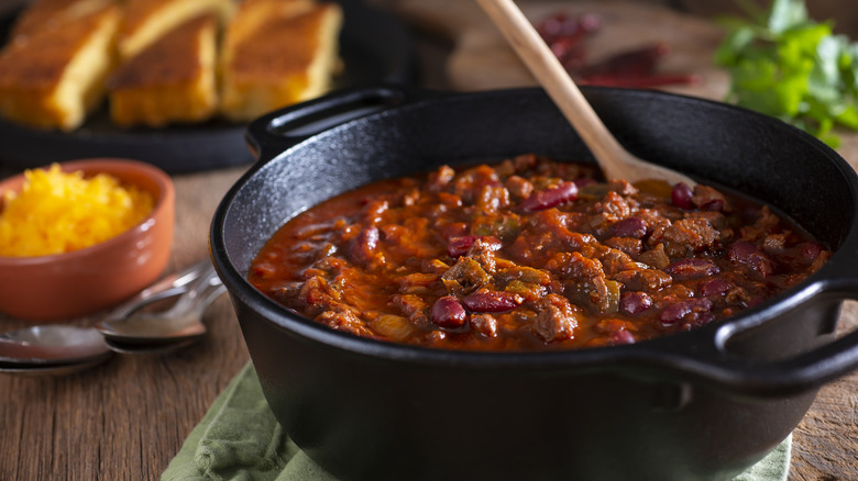 Sweeten up your next pot of chili with the ketchup already in your fridge