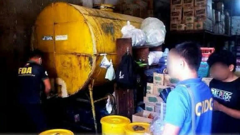 7 arrested, P5.5-M illegal cooking oil seized in Bukidnon