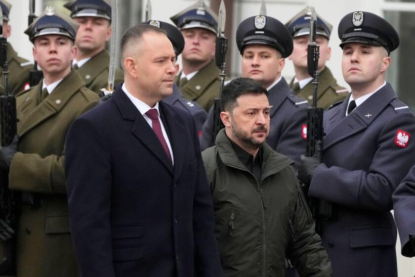 Zelensky returns Poland's highest honor after Polish leader revokes it ...