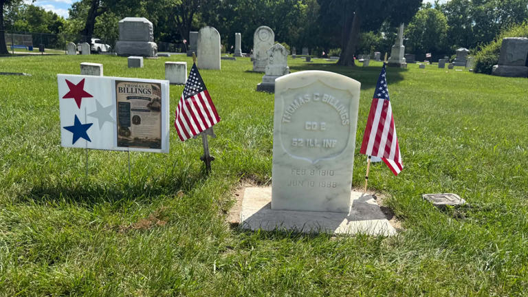 5 veterans honored with headstones at Roscoe Township Cemetery