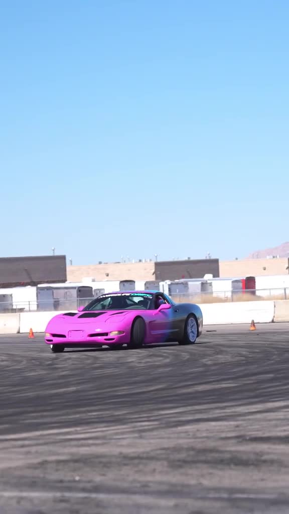 Inside a Corvette project car built for drift use
