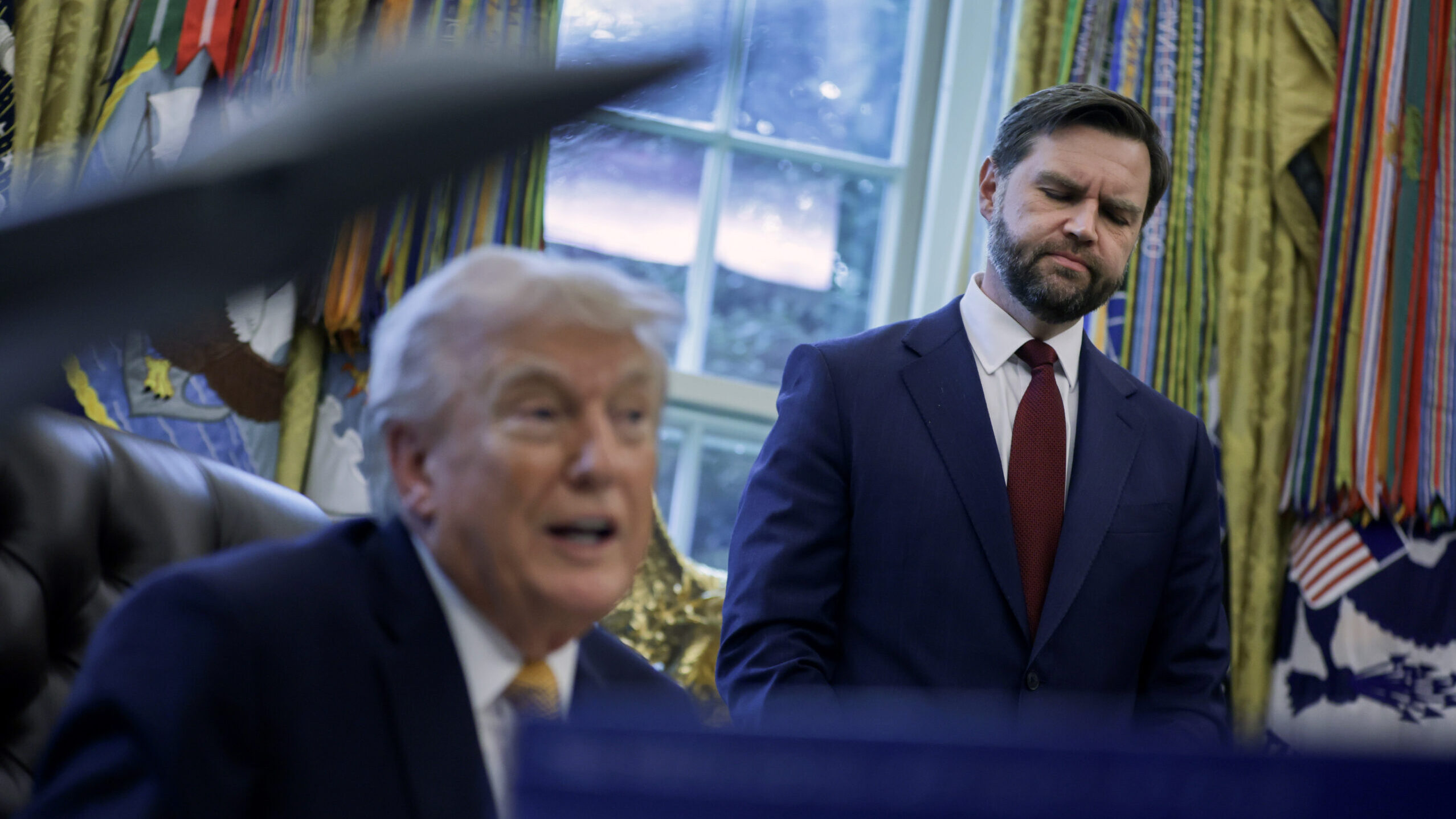 Trump says he’ll blame JD Vance if things don’t work out with Iran