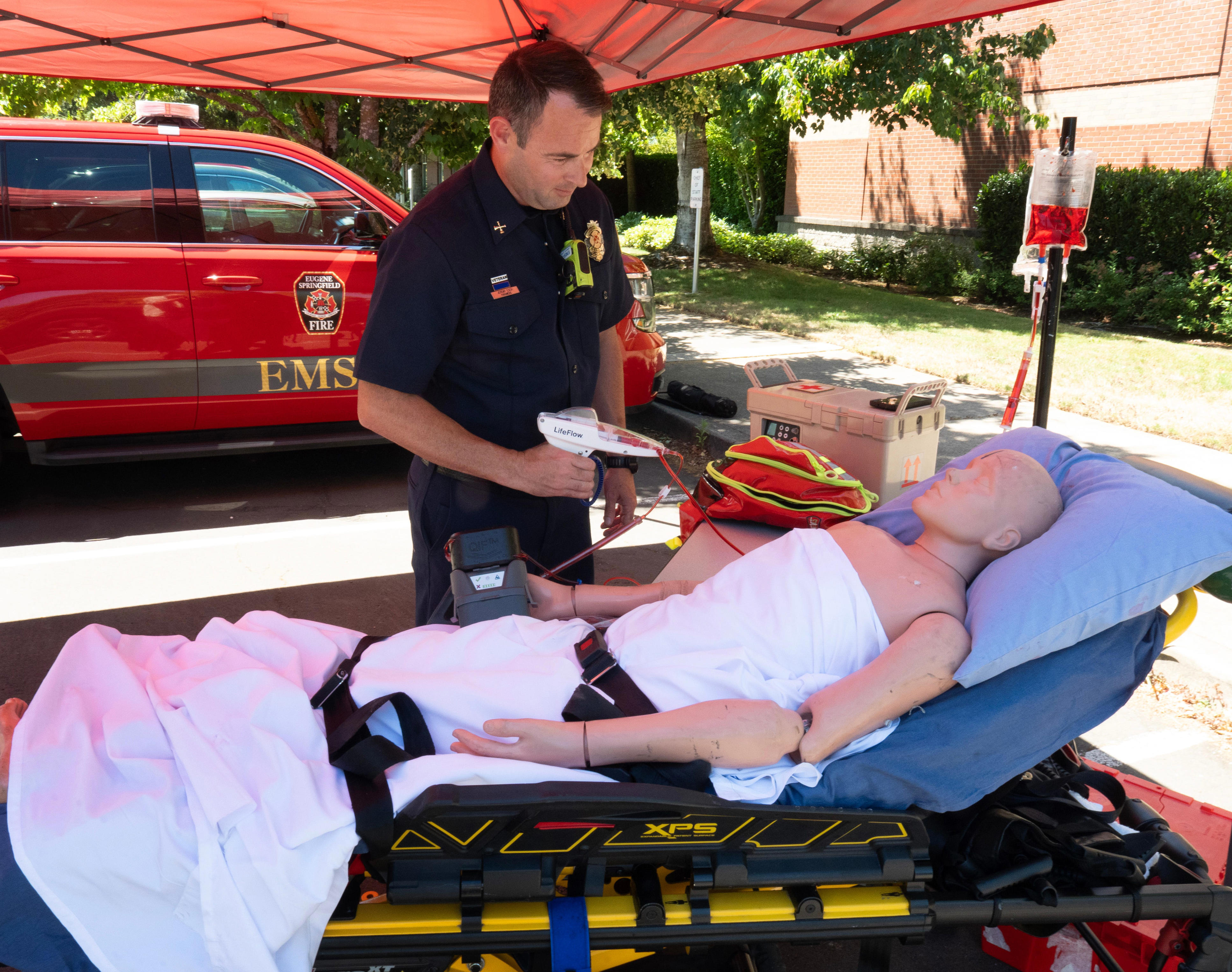 ESF launches Oregon's first prehospital blood transfusion program