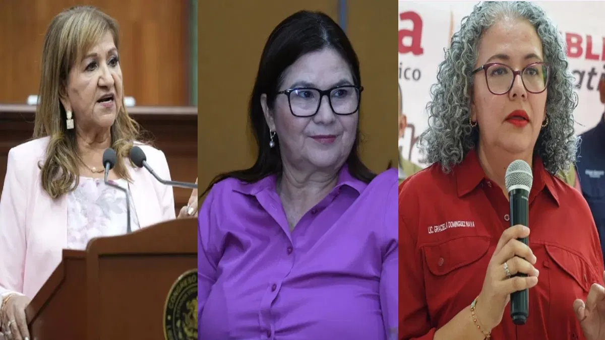 Tres mujeres frente a las madejas del poder