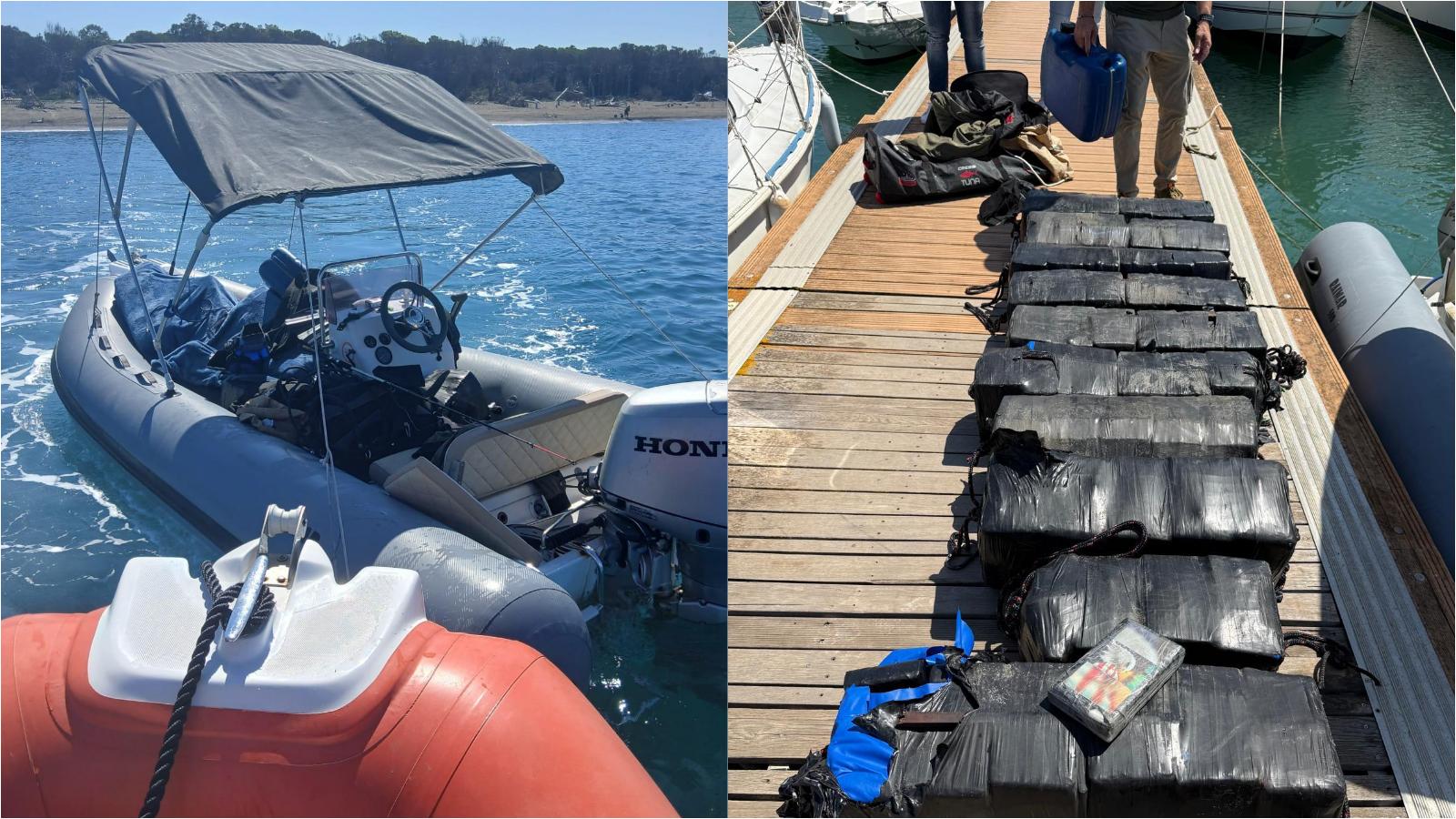 Spettacolare inseguimento in mare: malviventi abbandonano il gommone ...