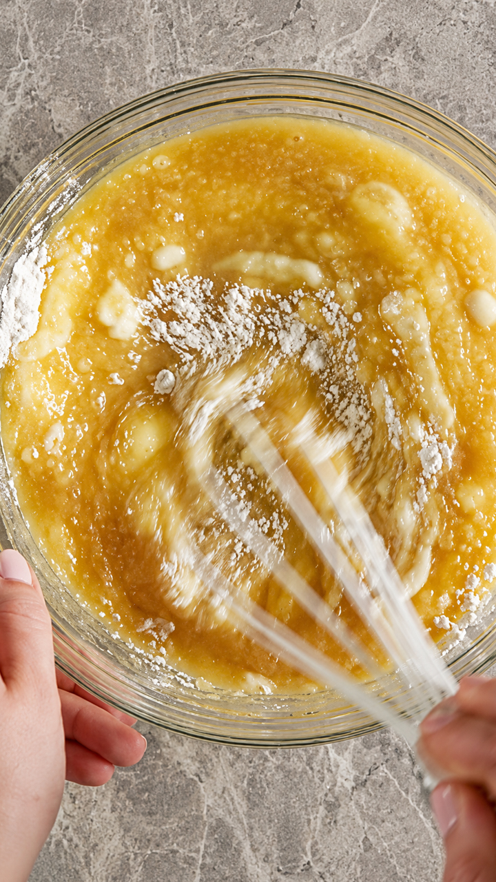 Apple-honey upside-down cake with a tender homemade finish