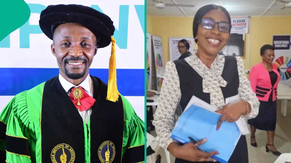 University of Uyo lecturer thrilled as wife proves people wrong, bags ...