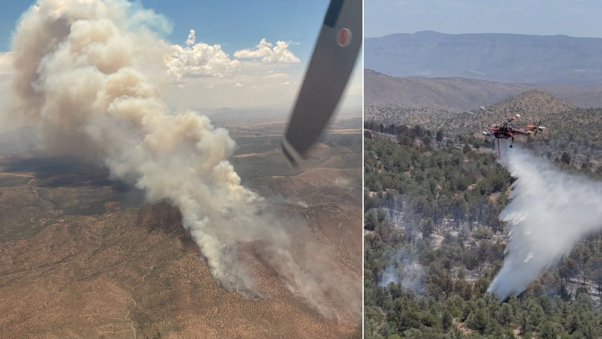 Sycamore fire burns over 8K acres in Tonto National Forest