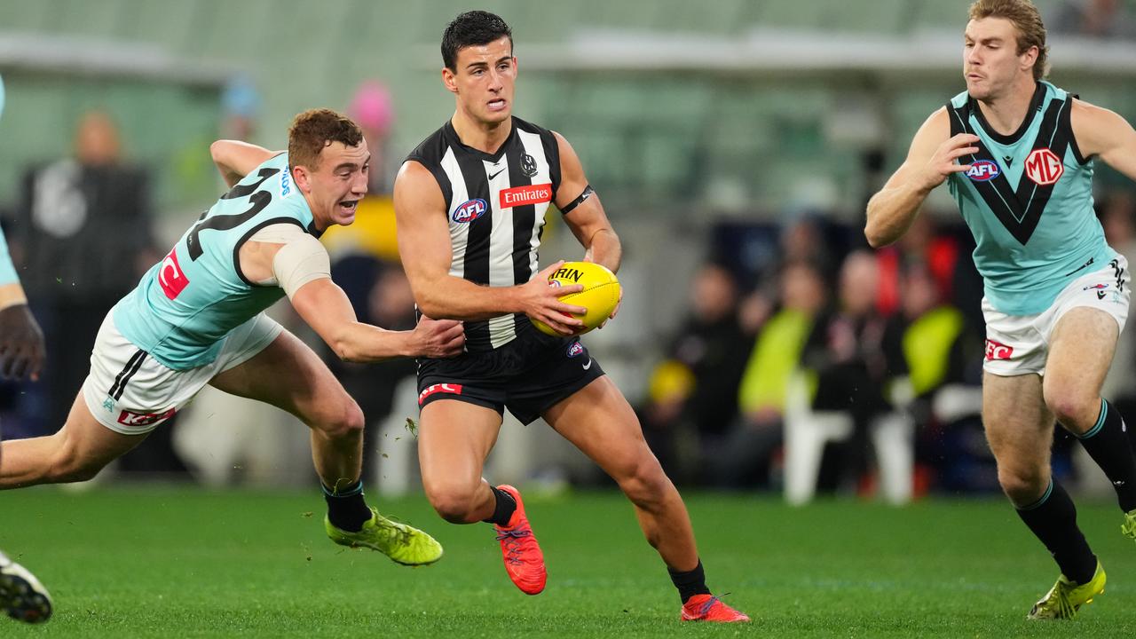 Daicos, De Goey fire for Pies, Port slammed by injury