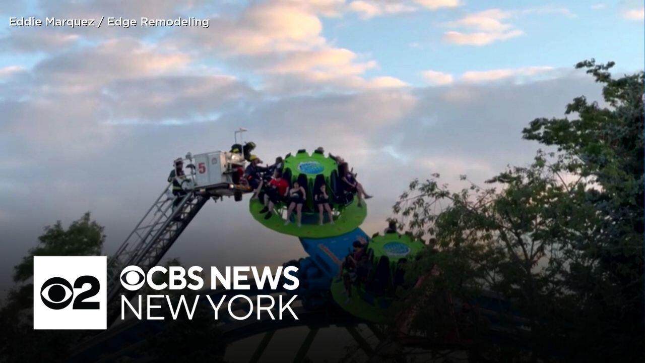 Children stuck on thrill ride for hours at Adventureland on Long Island