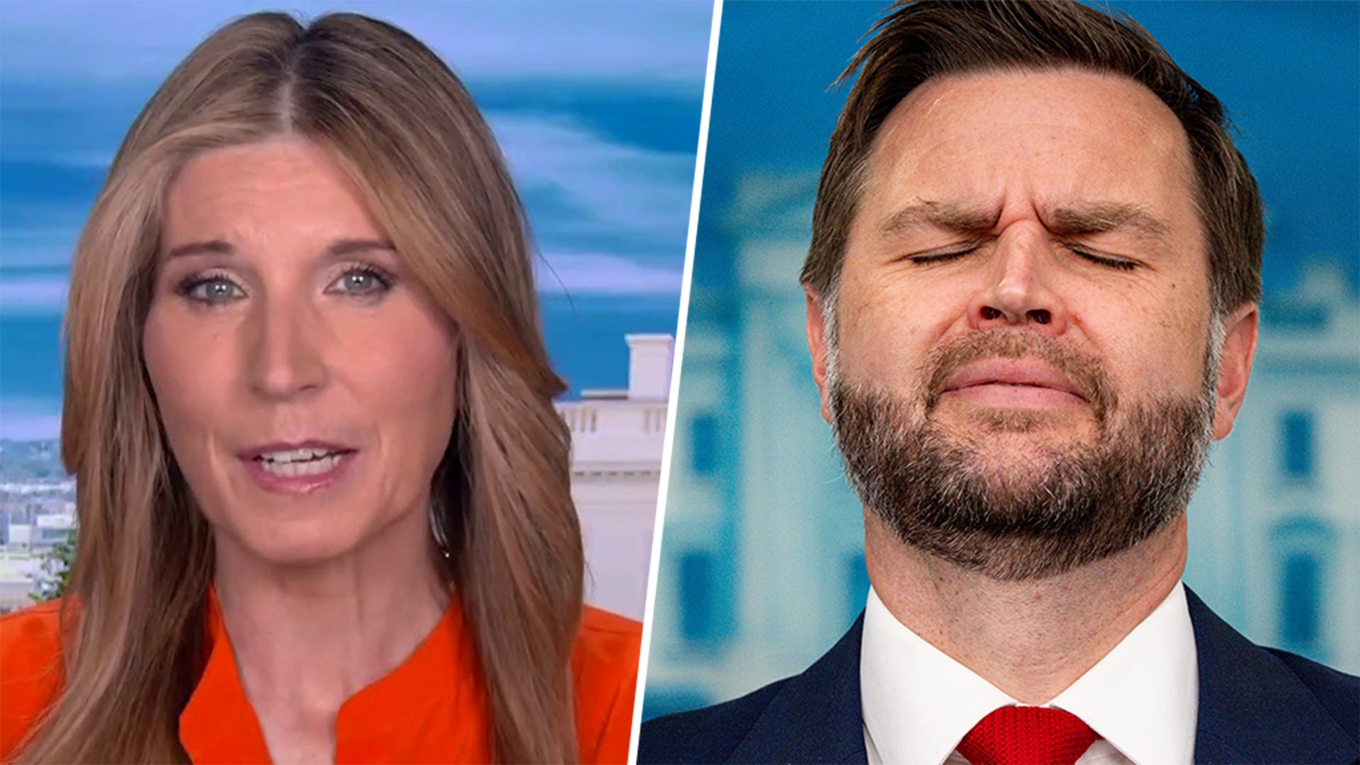 'So begins the blame game!': Nicolle on stumbling JD Vance placed in ...