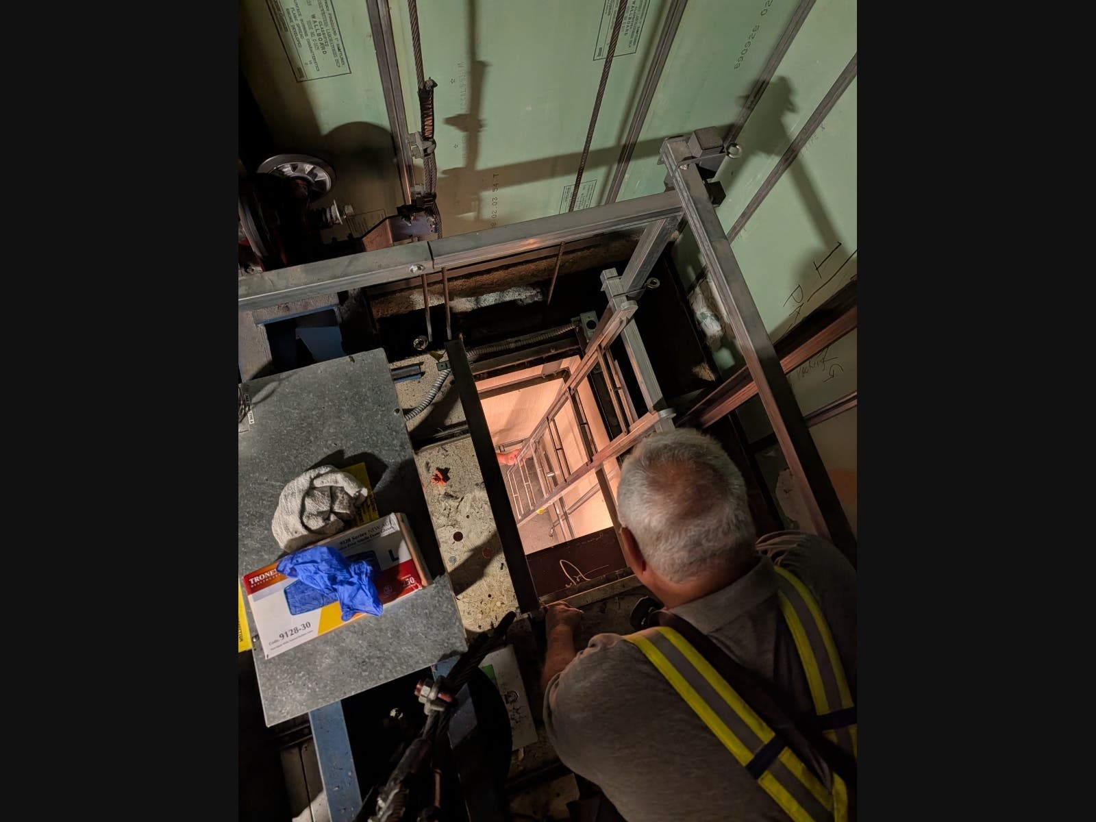Livingston firefighters rescue 4 people trapped in elevator