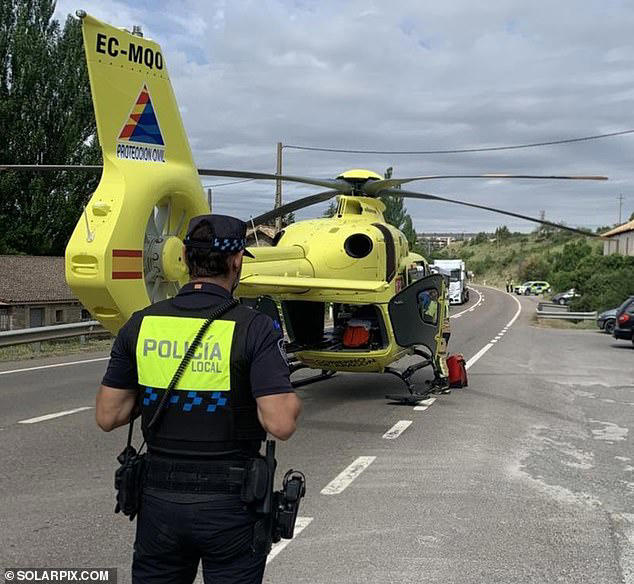 British biker, 64, is fighting for his life after his motorbike crashed ...