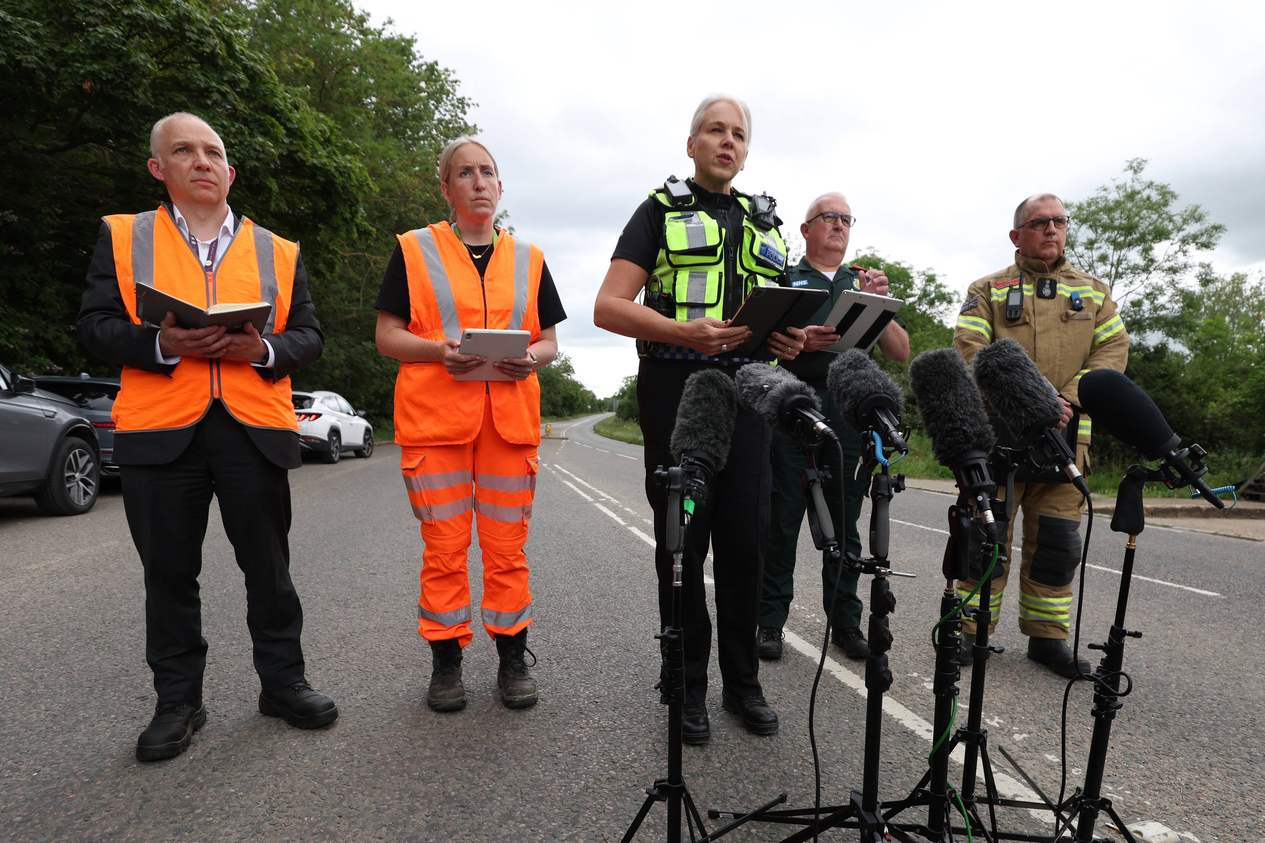 Bedford crash was 'tragic isolated incident' Network Rail says: Latest