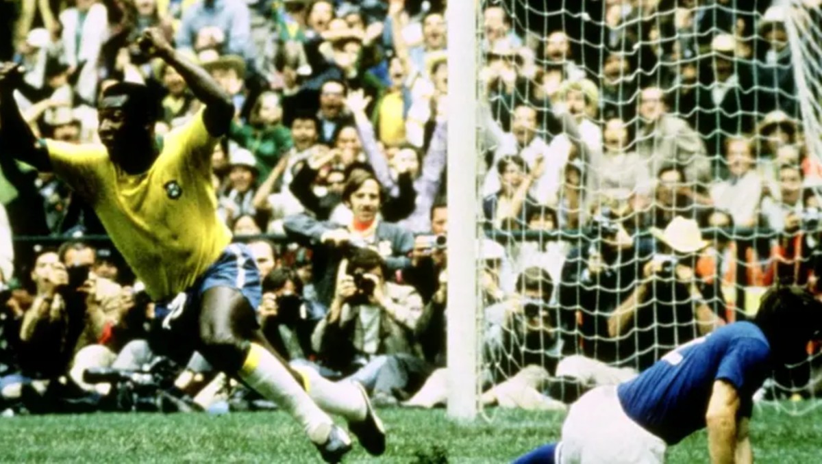 Pelé y la selección de Brasil consiguieron la gloria en México 1970