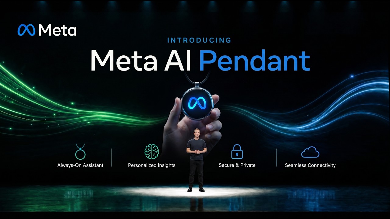 Meta’s new AI pendant set to shock the AI world
