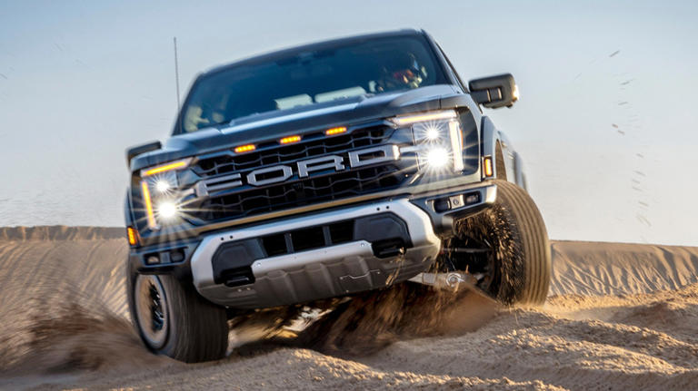 Why do people put raptor lights on pickup truck grilles?