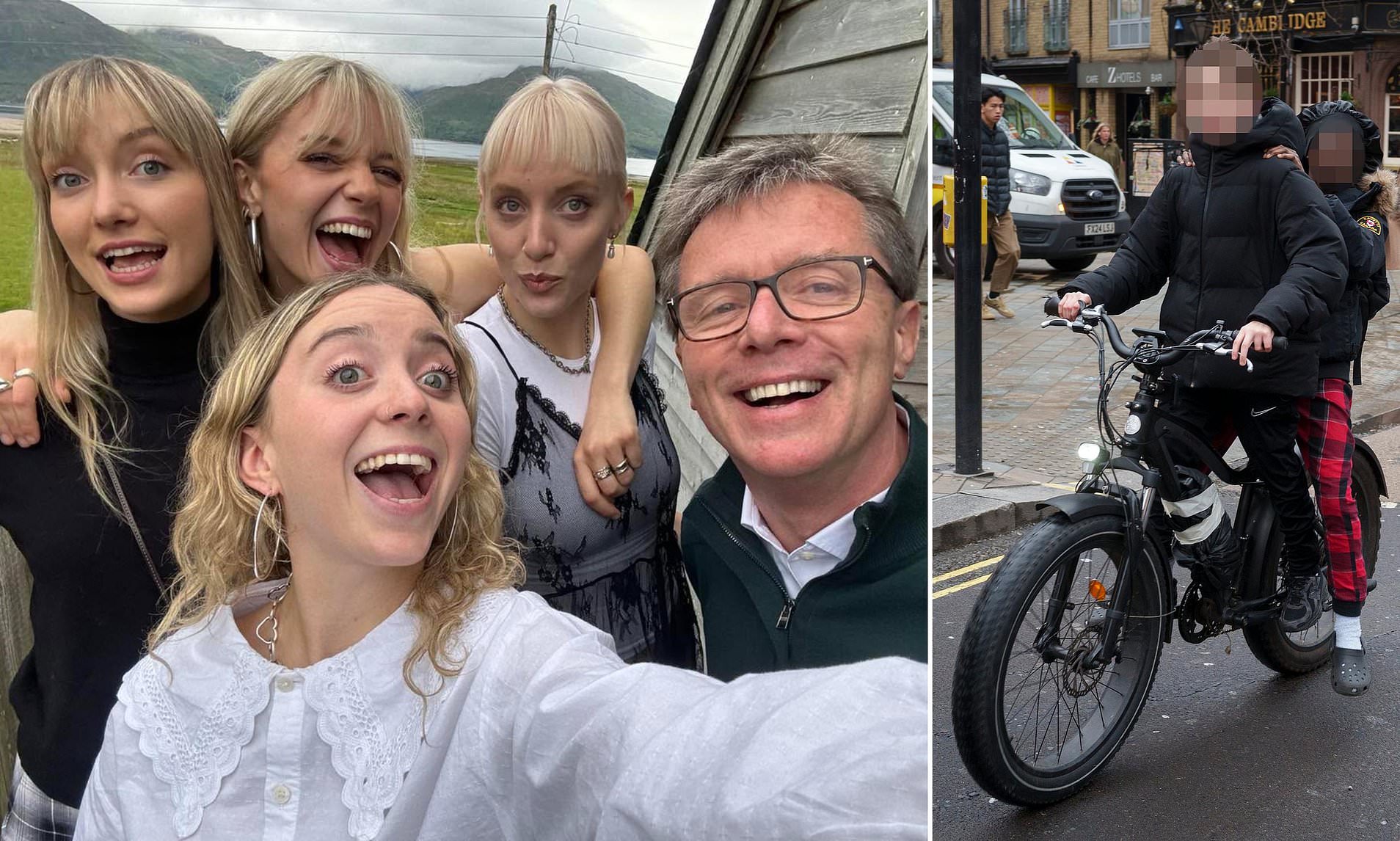 Rider who hit Nicky Campbell's daughter 'was showing off on illegal e ...
