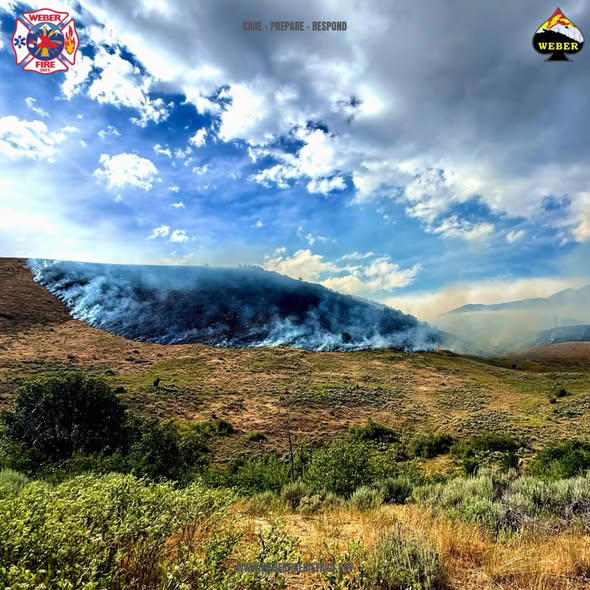 Fire watch: Wildfire burns over 50 acres near Weber County campground ...