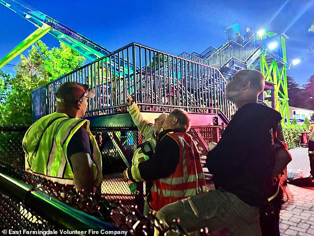 Horror at theme park after ride malfunctions and crying children are ...