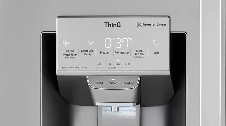 What does 'Ice Plus' mean on an LG refrigerator?
