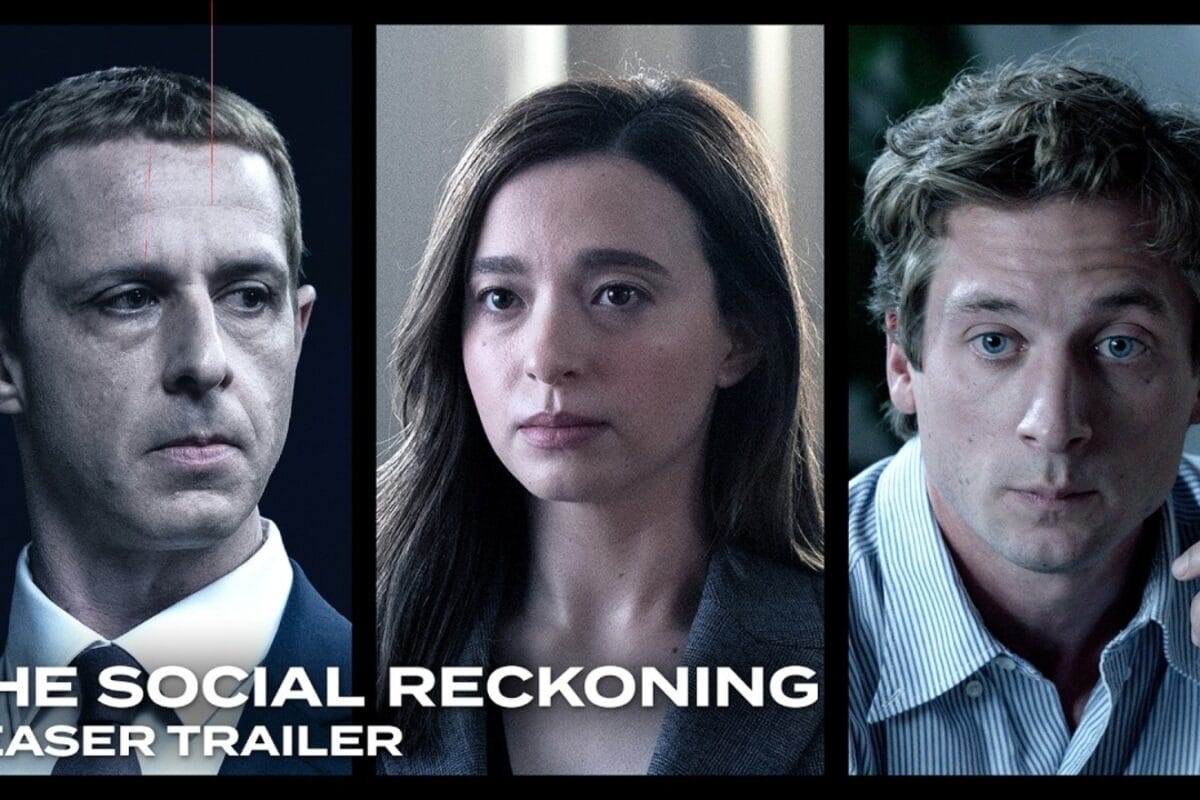 The social reckoning trailer out: Jeremy Strong leads Aaron Sorkin’s ...