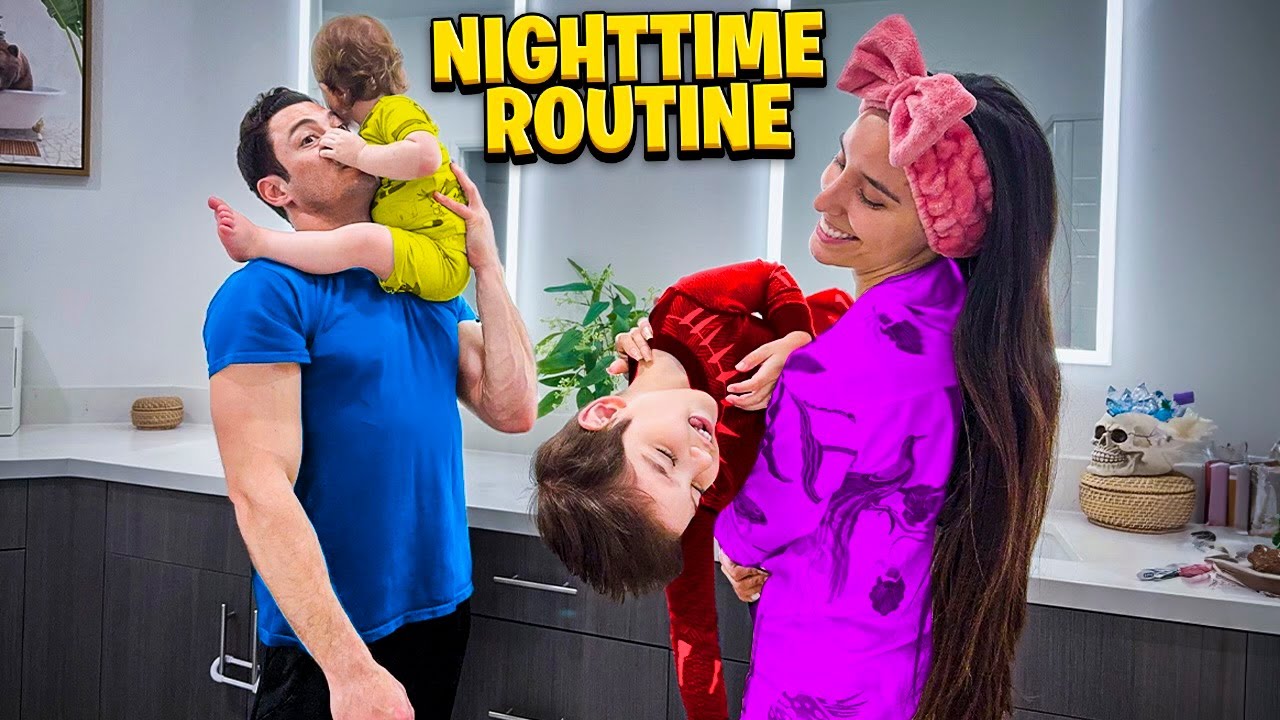 This family’s updated nighttime routine