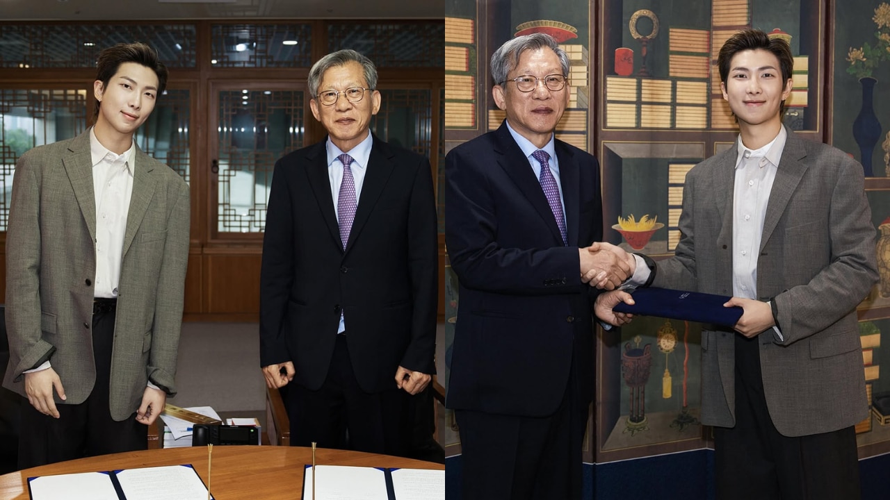 BTS leader RM makes history as first global ambassador of National ...