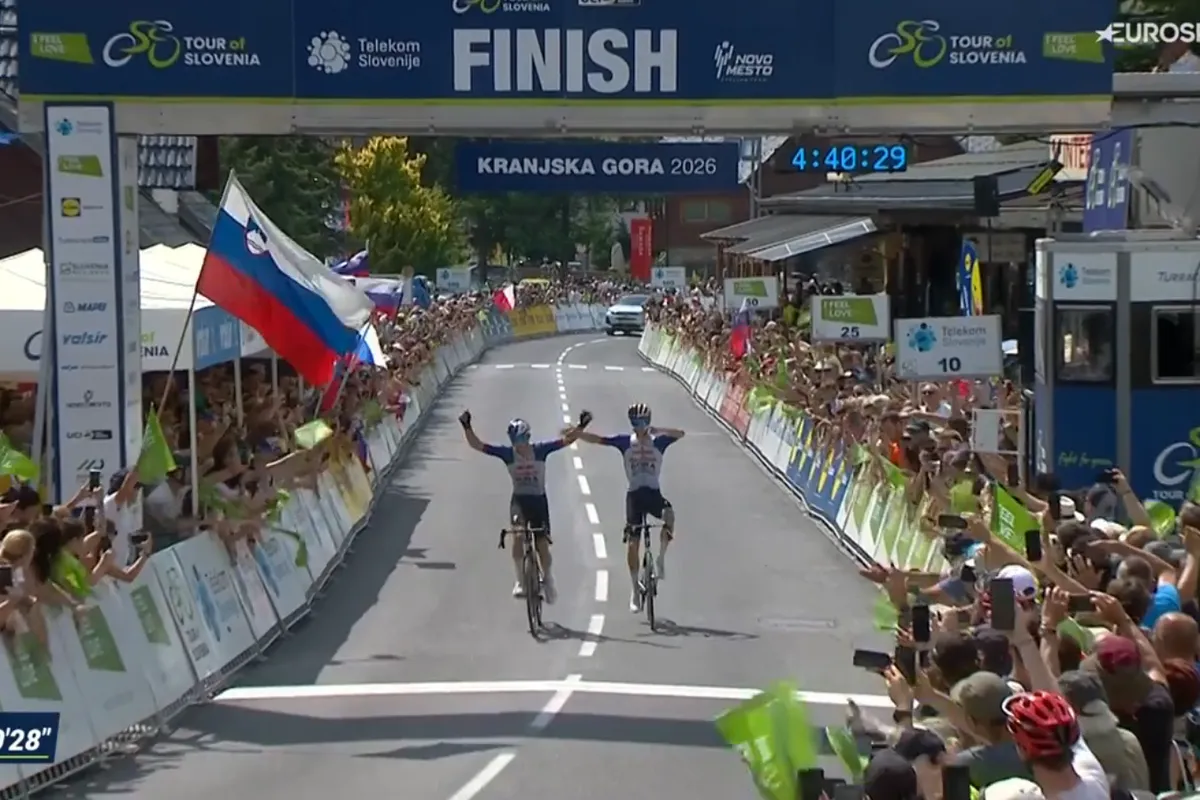 Lipowitz and Pellizzari deliver masterclass at Tour of Slovenia stage 4
