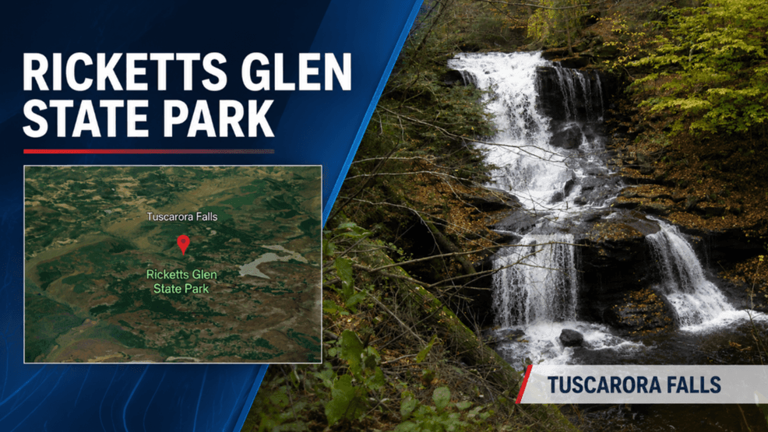 Carlisle man dies after fall at Ricketts Glen State Park waterfall