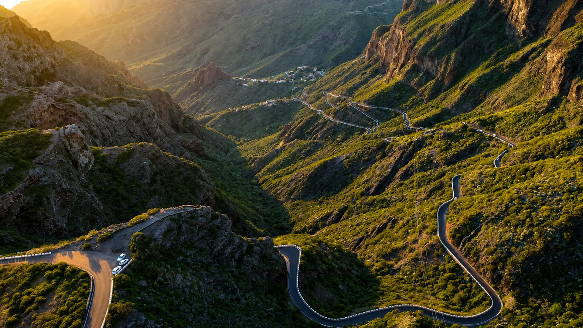 Why was this road built through such terrain?
