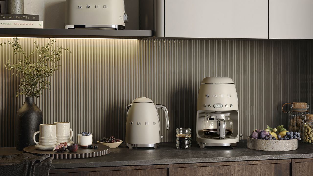 Smeg's new Moonlight collection is perfect for minimalist kitchen schemes