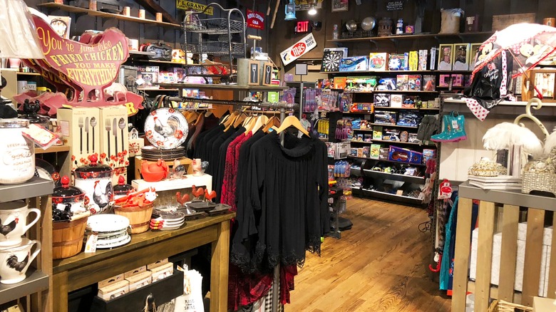 Why Cracker Barrel has a gift shop in the first place