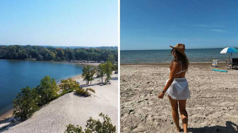 This stunning park with velvet sand dunes and 3 beaches is a road trip ...