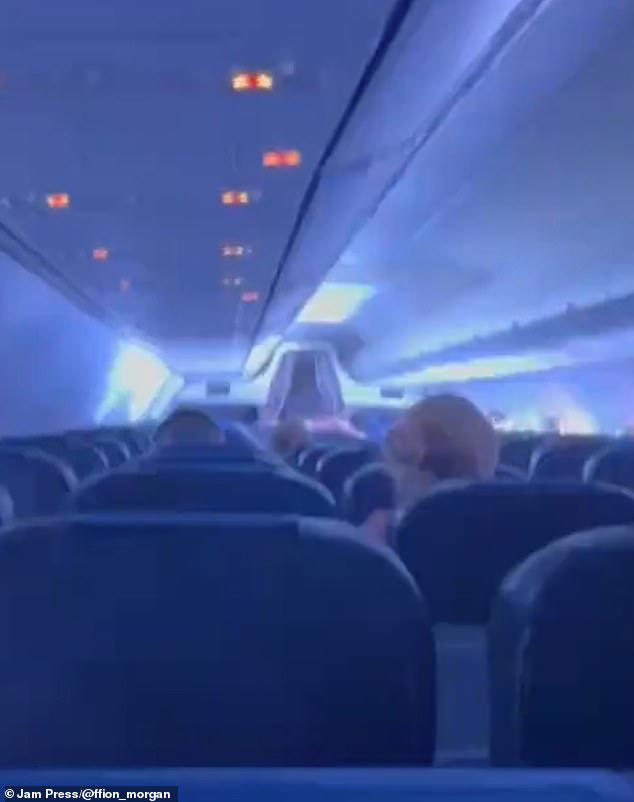 Shocking moment World Cup squad's plane is hit by lightning on their ...